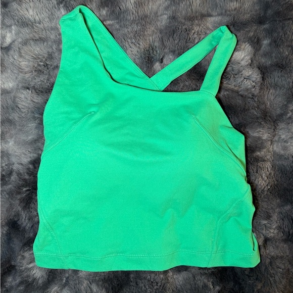 rae mode | Tops | Rae Mode Emerald Green Padded Crop Tank | Poshmark